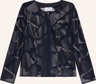 Joseph Ribkoff Mesh-Jacke blau