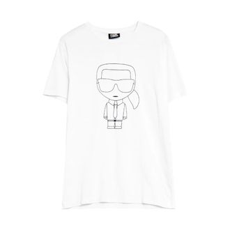 Karl Lagerfeld Herren, Oberteile, Wei&szlig;, SGr&ouml;&szlig;e