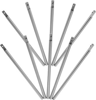 DOITOOL 10 Stück Teiliges Metall Nähmaschinen-pressfuß-Stange Präzisions-nahtführung für Vintage Nähmaschinen Verbesserte Stichgenauigkeit und Vielseitig für 