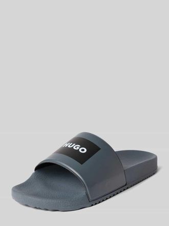 HUGO BOSS Badeschuhe mit Logo Print Modell TIMEIN_SLID_PH
