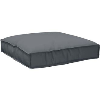 vidaXL Palettenkissen f&uuml;r Sitzfl&auml;che Anthrazit 80 x 80 x 12 cm Vidaxl