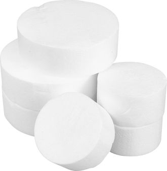 Amosfun Runde Styropor Kuchenform 14.5 cm DIY Puzzle Foam Cake Clay Set F&uuml;r Kreative Kuchen Dekoration Und Handwerkliche Projekte