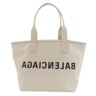 Balenciaga Pre-owned Vintage Tote Bag - - Pre-owned - Damen - Wei&szlig; - ONE SIZE
