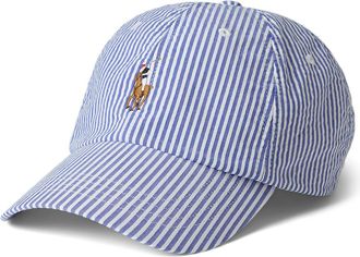Ralph Lauren SEERSUCKER BALL CAP