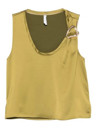 Imperial haut sans manches à détail danneau - Vert