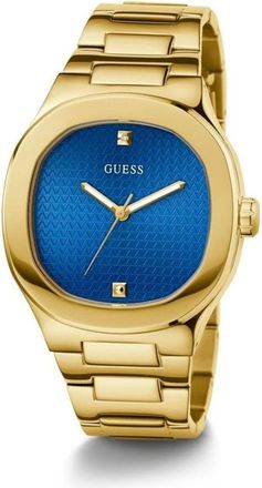 Guess Homme, Accessoires, Jaune, Taille: ONE Size Headline Watch