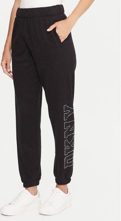 DKNY Jogginghose DP5P3737 Schwarz Regular Fit