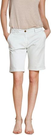 Mason's Femme, Shorts, Bleu, Taille: 38 FR New York Chino Bermuda