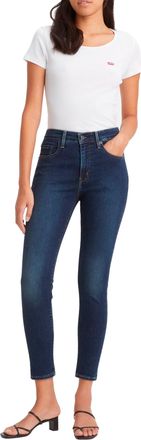 Levi's Damen 721 High Rise Skinny Skinny Fit Blue Swell 26W / 28L Active