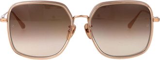 Linda Farrow Sonnenbrille - Beige
