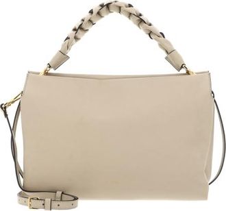 Coccinelle Cuir sac &agrave; main sac &agrave; &eacute;paule bandouli&egrave;re Boheme Grana Double Hand Bag Sandshell/Seagrass beige
