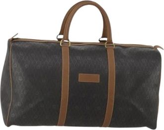 Dior Sac Boston Vintage doccasion - Femme - Pre-owned - Brun - Taille: ONE Size