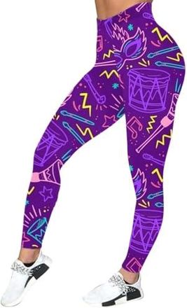 Generic Legging pour femme, pantalon de yoga, leggings dentra&icirc;nement de sport, leggings de course, collants de sport pour femme avec poche int&eacute;rieure pour t&eacute;l