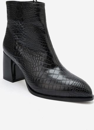 Prologue Lynda Blockabsatz Rei&szlig;verschluss Stiefel