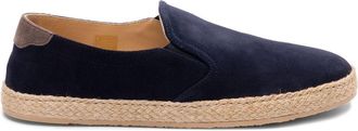 Brunello Cucinelli suede slip-on espadrilles - Blau