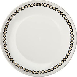 Kuhn Rikon Kuhn Rikon 32253 Teller Goldglocke 20 cm, weiss, Porcelain