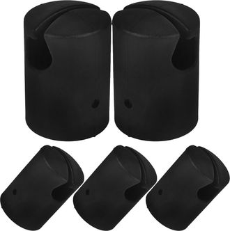 Pretyzoom 5 Stück Teiliges Trampolin Stangenkappen aus Robustem Kunststoff Einfache Montage Trampolin Ersatzteile Schutzkappen für Trampolinnetzpfosten Vielseit