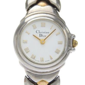 Dior Montre Pre-owned - Femme - Pre-owned - Blanc - Taille: ONE Size