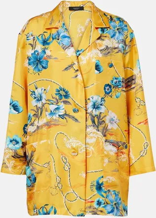 Gucci Hemd aus Seiden-Twill
