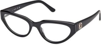 Guess Femme, Accessoires, Noir, Taille: 53 MM Eyeglasses