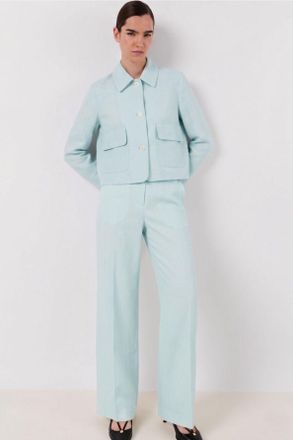 Gerard Darel Pantalon droit de tailleur - ANYA - Vert deau