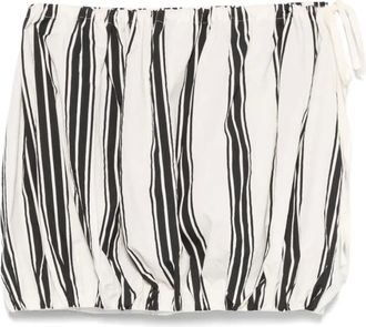 Philosophy di Lorenzo Serafini Femme, Jupes, Beige, Taille: 38 FR Cotton Mini Skirt