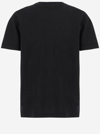 Stone Island Boys T-Shirt With Logo Cotton - Black Hoods & Sweatshirts