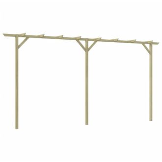 vidaXL Pergola de jardin 410 x 40 x 203 cm Bois Vidaxl