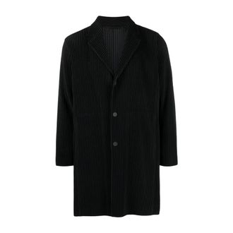 Issey Miyake Herren, M&auml;ntel, Schwarzk, LGr&ouml;&szlig;e
