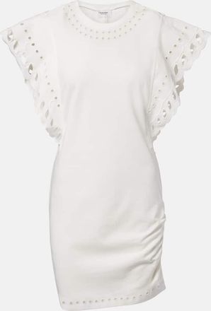 Isabel Marant Robe Orlane brod&eacute;e en coton