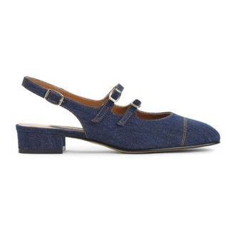 Carel Femme, Chaussures, Bleu, Taille: 37 EU Peche 25 Mary Jane Escarpins