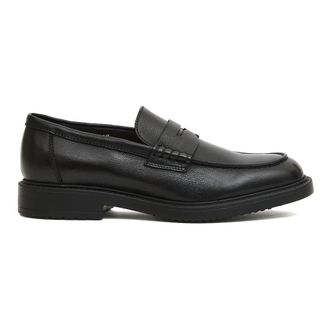 Doucal's Schwarze Leder Stiefeletten Stilvolles Design - - Shoes - Herren - Schwarzk - 43 EU