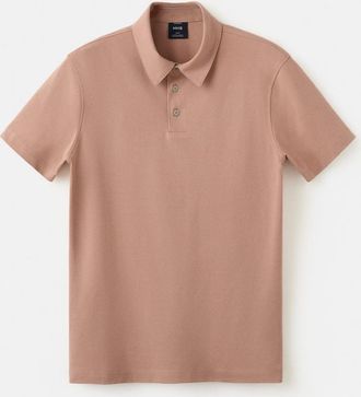Mango Polo piqu&eacute; slim-fit p&ecirc;che - Homme - XXL - MANGO MAN