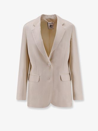 Semicouture Single-breasted viscose blazer - SEMICOUTURE - gender_Woman