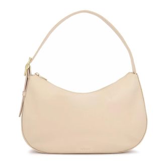 Kazar Kazar Leder-Umh&auml;ngetaschen mit minimalistischen Linien - - Bags - Damen - Beige - ONE SIZE