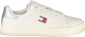 Tommy Hilfiger Bianco Polyurethan Damen Sneaker