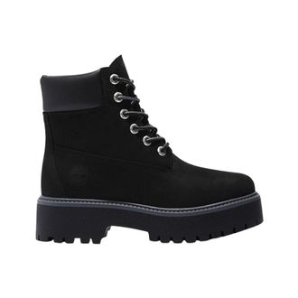 Timberland Schwarzer Schn&uuml;rstiefel Wasserdicht - - Shoes - Damen - Schwarzk - 39 EU