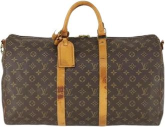 Louis Vuitton unisex, Pre-owned, Brun, Taille: ONE Size Sac Week-end Vintage en Toile Pre-owned