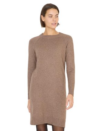 Cecil Softes Strickkleid urban Taupe Melange XXL