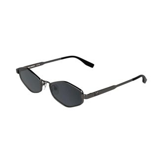 Karl Lagerfeld Lunettes de soleil &agrave; monture g&eacute;om&eacute;trique - Femme - Accessoires - Noir - Taille: 54 MM