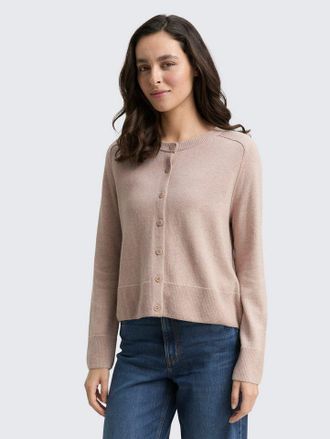 Tom Tailor Cardigan Pullover & Strickjacken Cardigan mit Kaschmir-Anteil