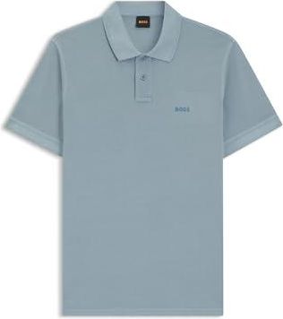 BOSS Hommes Prime Polo en piqué de Coton avec Logo imprimé