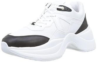 Guess Femme JOEHLE2 Chaussure de Piste dathltisme, Blanc, 40 EU
