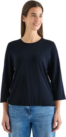 Cecil Shirt mit Tapedetail universal Blue XXL