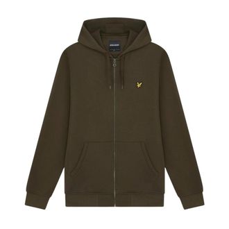 Lyle & Scott Premium Cotton Zip-Up Hoodie - - Sweatshirts & Hoodies - Herren - Gr&uuml;n - L