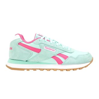 Reebok Glide Sneaker f&uuml;r Damen, Wildleder (Aquablau/Pink)