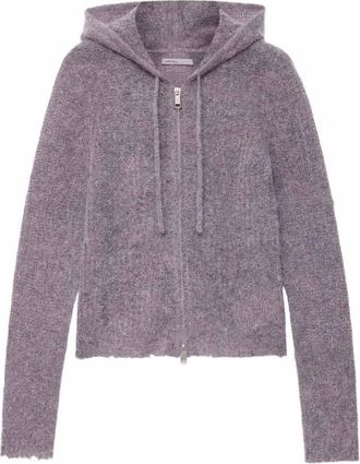 AllSaints Mabel sweat &agrave; capuche lilas-VIOLET