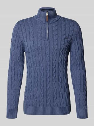 Superdry Strickpullover aus reiner Baumwolle