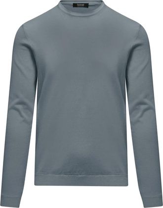 Bomboogie Homme, Pulls, Bleu, Taille: L Girocollo Basic Jumper