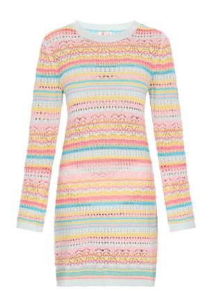 Izia Kleid Frauen t&uuml;rkis mehrfarbig